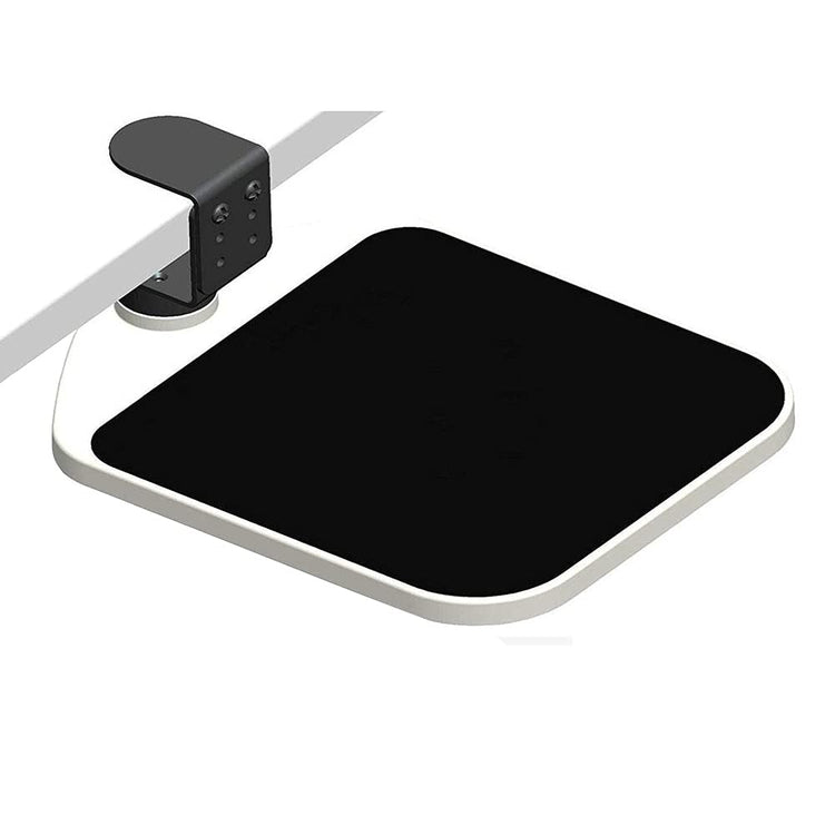 Mouse Platform Clamp On Under Desk Adjustable Keyboard/Mouse Tray Moun ...